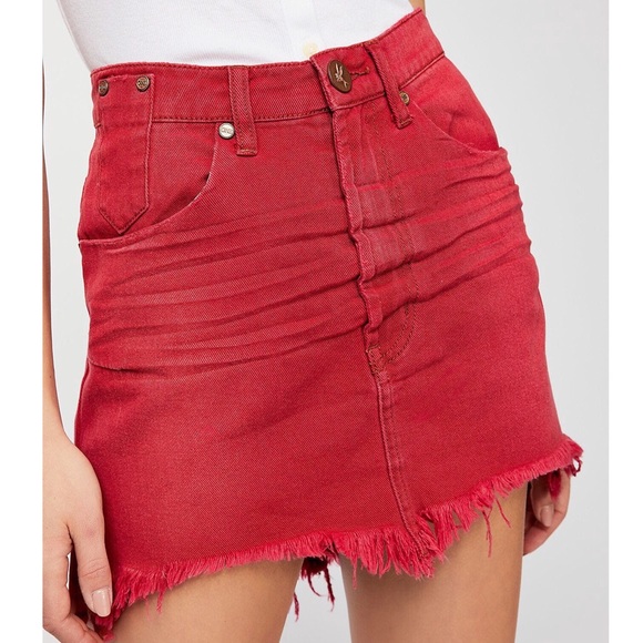 One Teaspoon | Skirts | One Teaspoon Vanguard Red Envy Mini | Poshmark